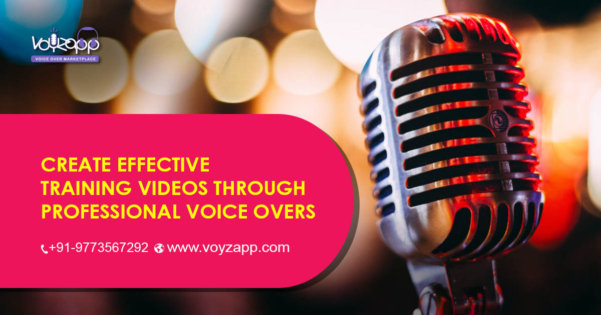 Create Compelling Employee Training Videos Through Professional Voice Overs - Voyzapp