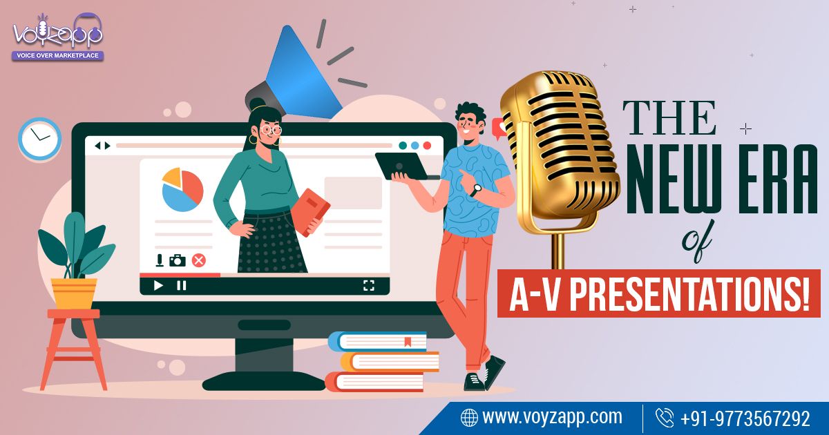 Audio-Video Presentations - fast replacing conventional PPTs - Voyzapp